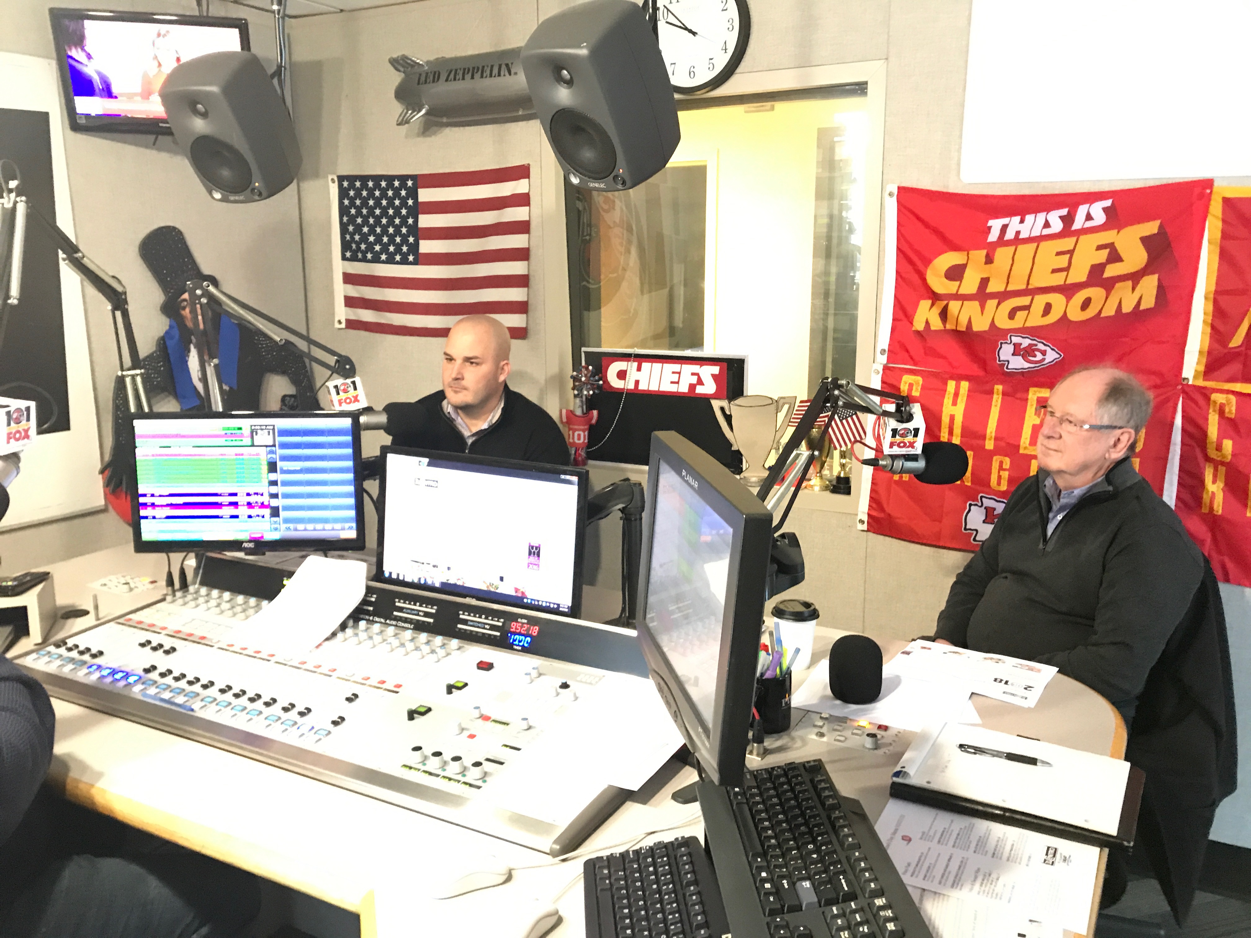 OIC with Slacker on 101 The Fox! | Osteria Il Centro